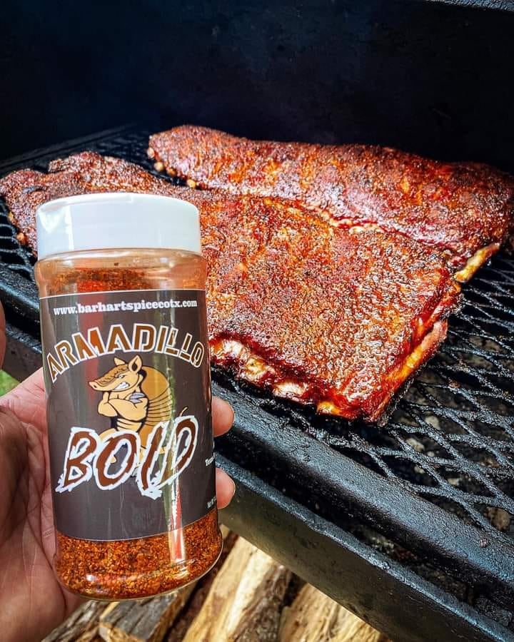 Armadillo BOLD Championship BBQ Rub | BarHart Spice Co